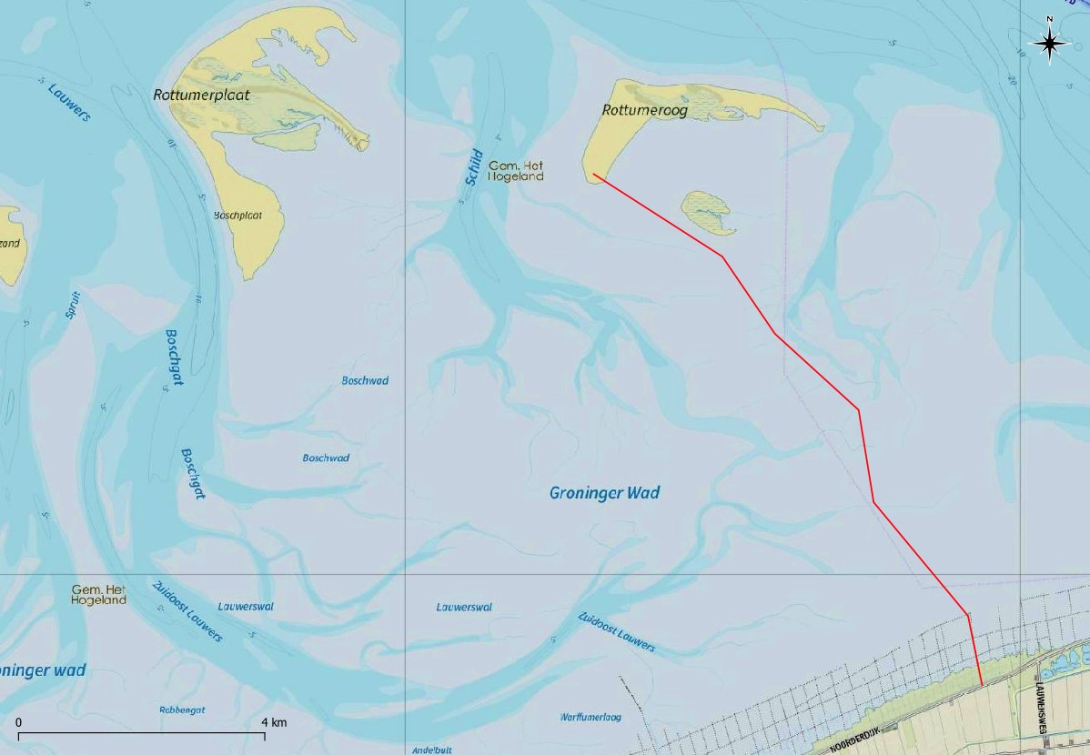 Wadlopen naar Rottumeroog - Avontuurlijk Wadlopen
